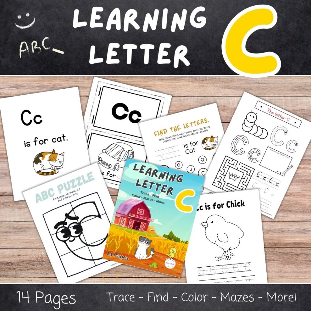 Learning Letter C - Homeschool Giveaways
