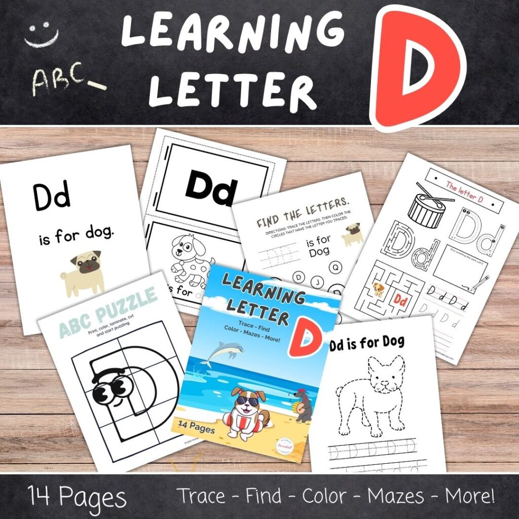 Learning Letter D - Homeschool Giveaways
