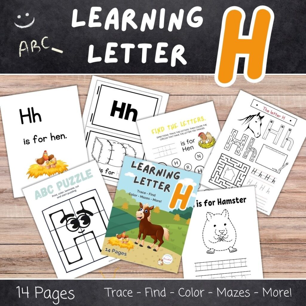 Learning Letter H - Homeschool Giveaways