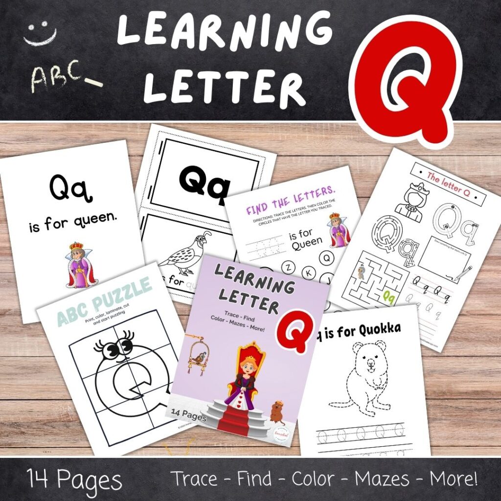 Learning Letter Q - Homeschool Giveaways