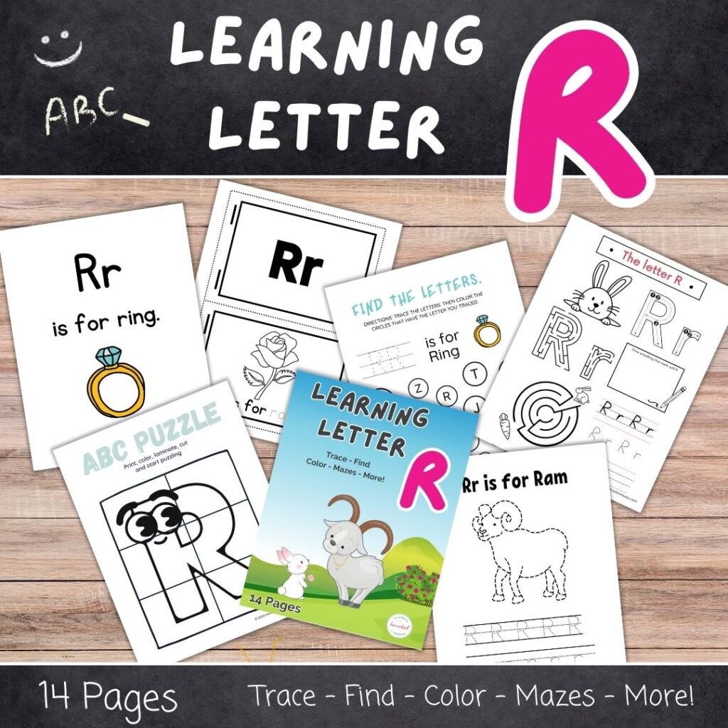 Learning Letter R - Homeschool Giveaways