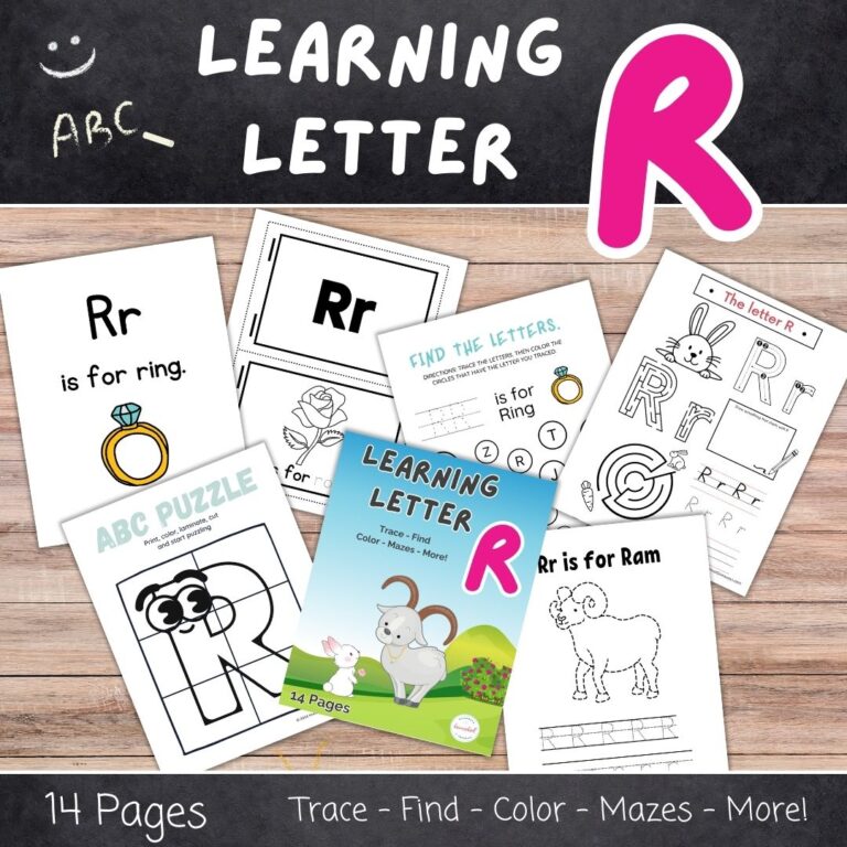 Learning Letter R - Homeschool Giveaways