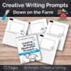 Creative Writing Prompts - Down on the Farm - Homeschool Giveaways
