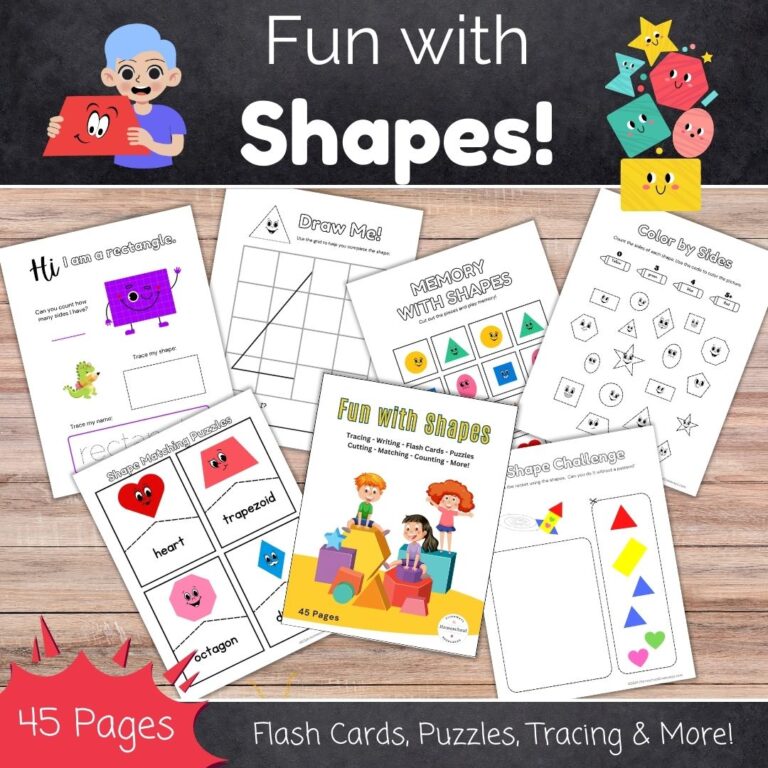 Fun with Shapes - Homeschool Giveaways