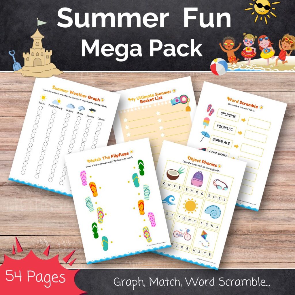 Summer Fun Mega Pack for Kids - Homeschool Giveaways